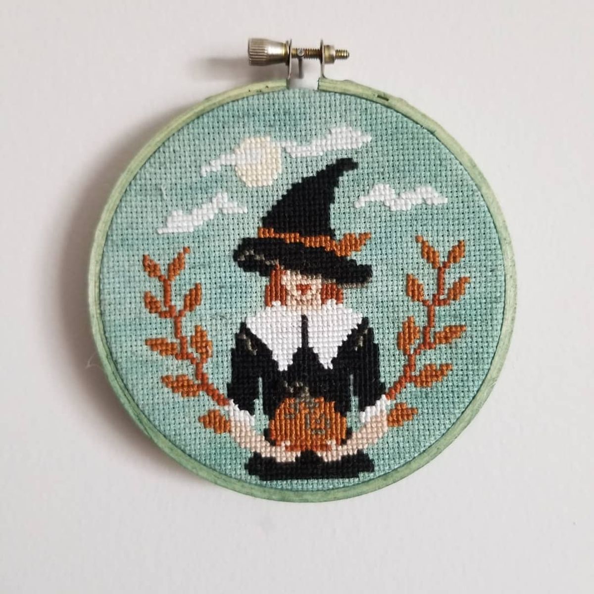 Puritan Witch Customer Finishes · Wild Violet Cross Stitch