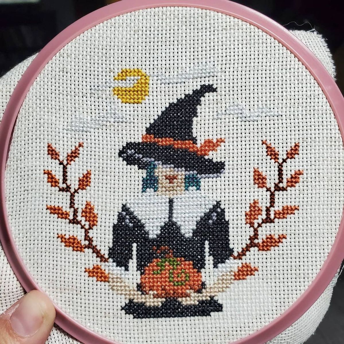 Puritan Witch Customer Finishes · Wild Violet Cross Stitch