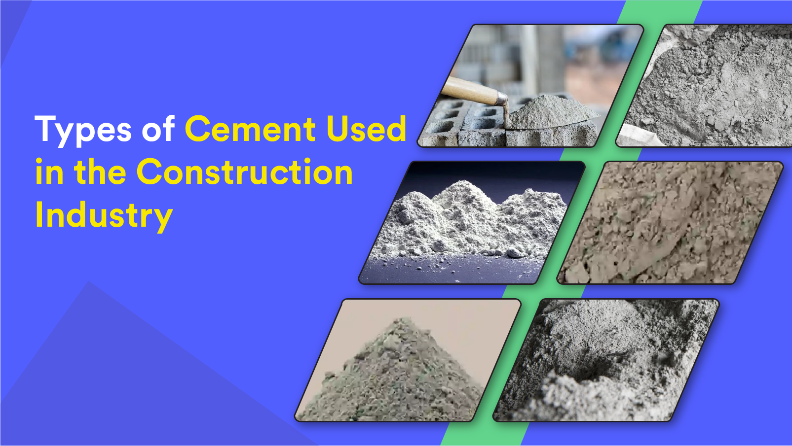 Exploring Different Types of Cement for Construction Projects.
