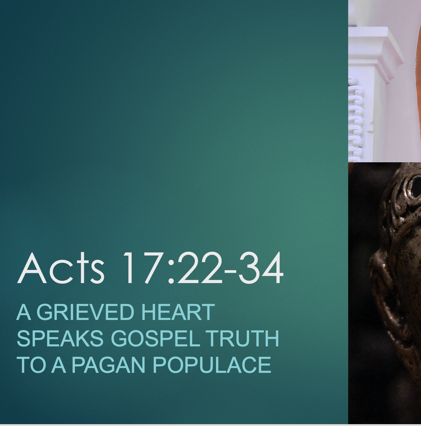 Acts 17:22-34 | Nor'wood Bible Church