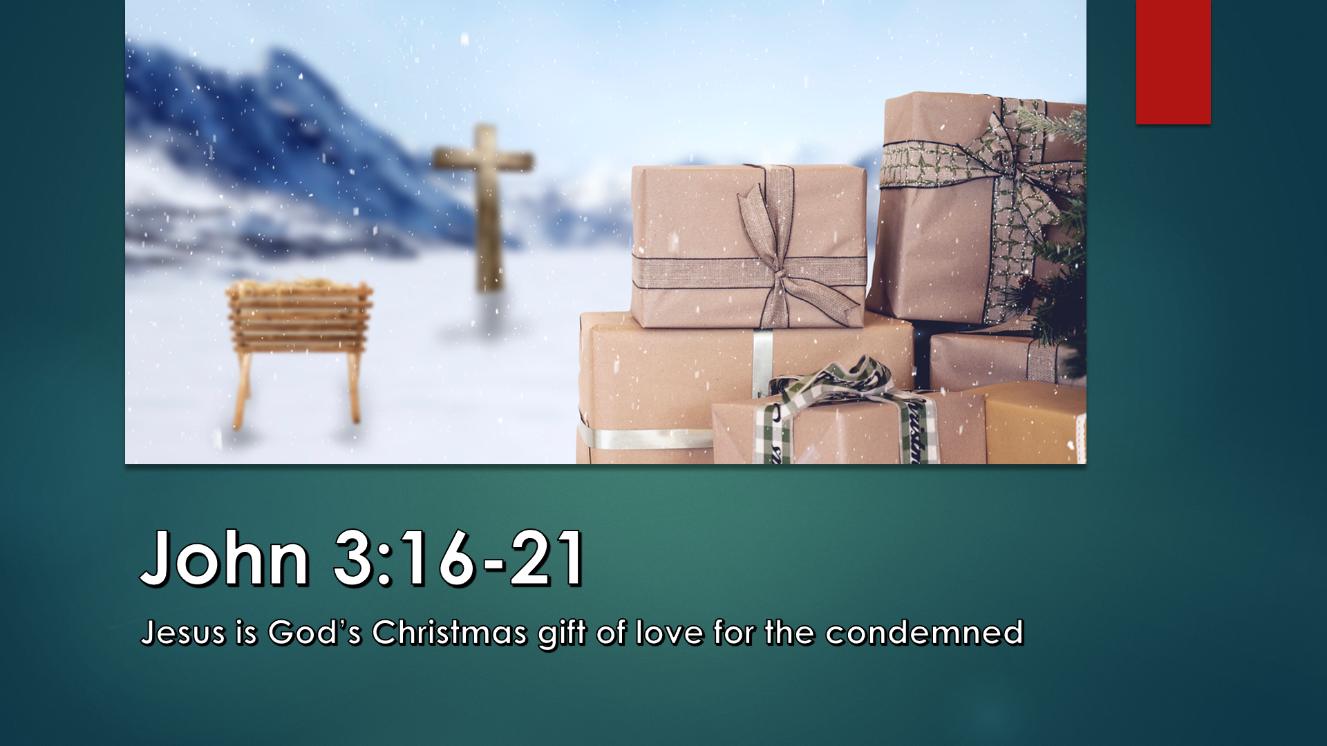 Jesus is God’s Christmas gift of love for the condemned | Nor'wood ...