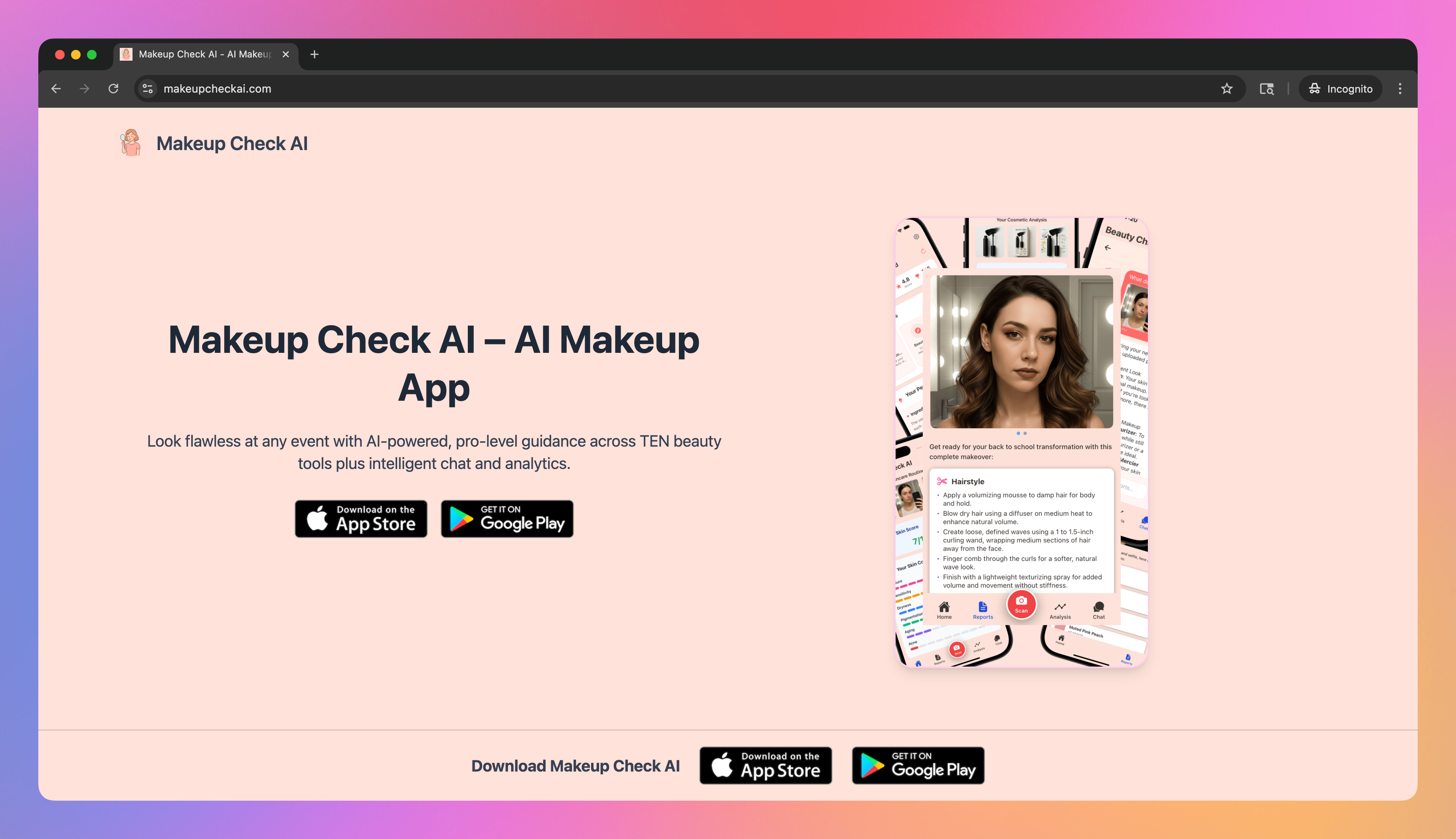Makeup Check AI Features, Pricing, and Alternatives | AI Tools