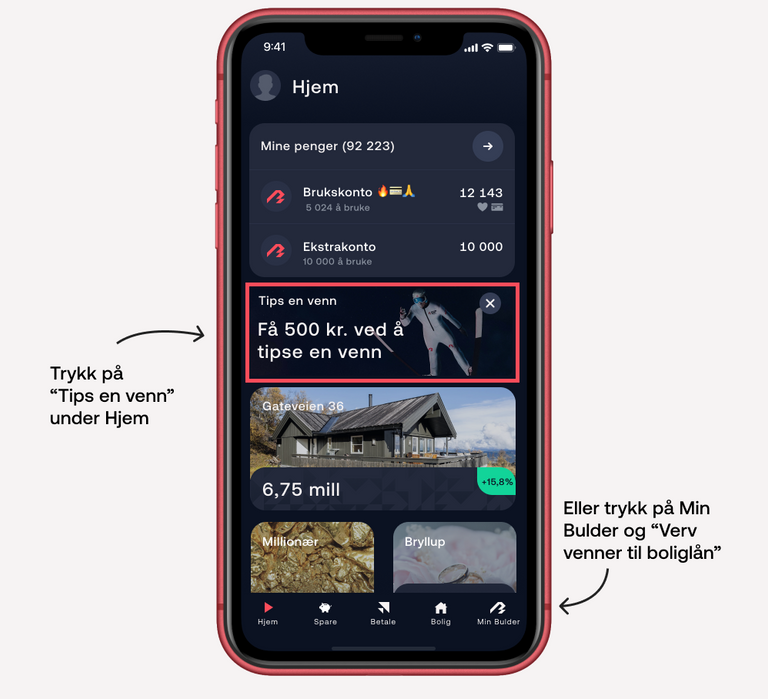Slik inviterer du vennene dine til Bulder