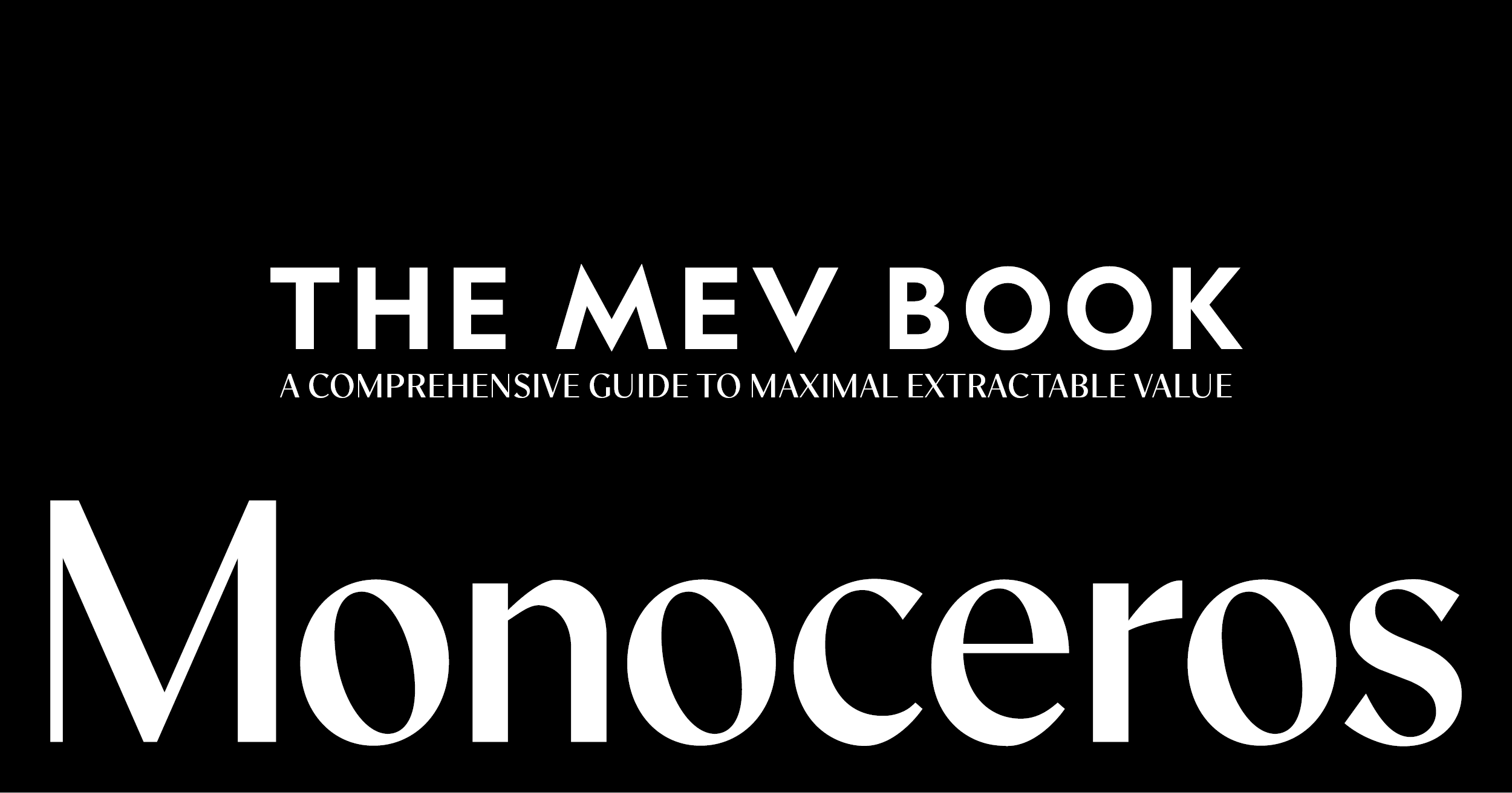 The MEV Book