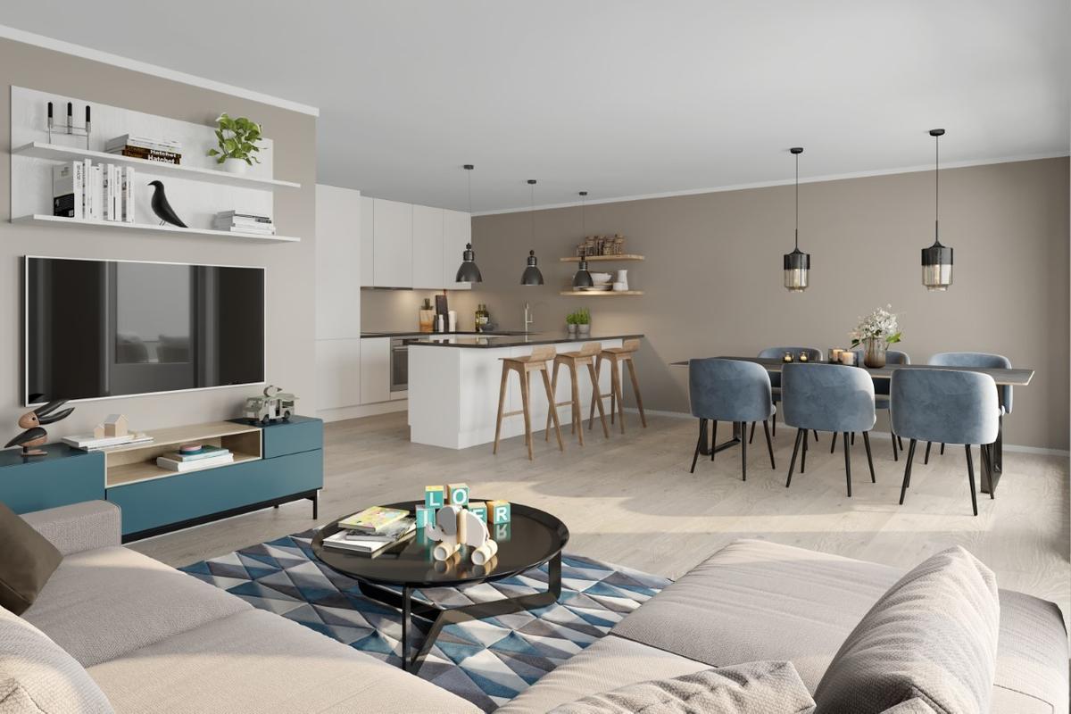 Solenga - Neptun: 6 flotte og romslige rekkehus over 2 plan | Blink Hus