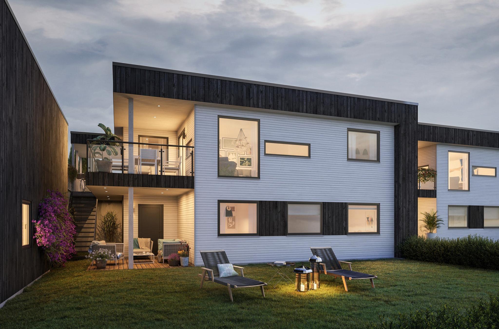 Husbankfinansierte prosjekter fra Blink Hus Bjerkreim Trelast | Blink Hus