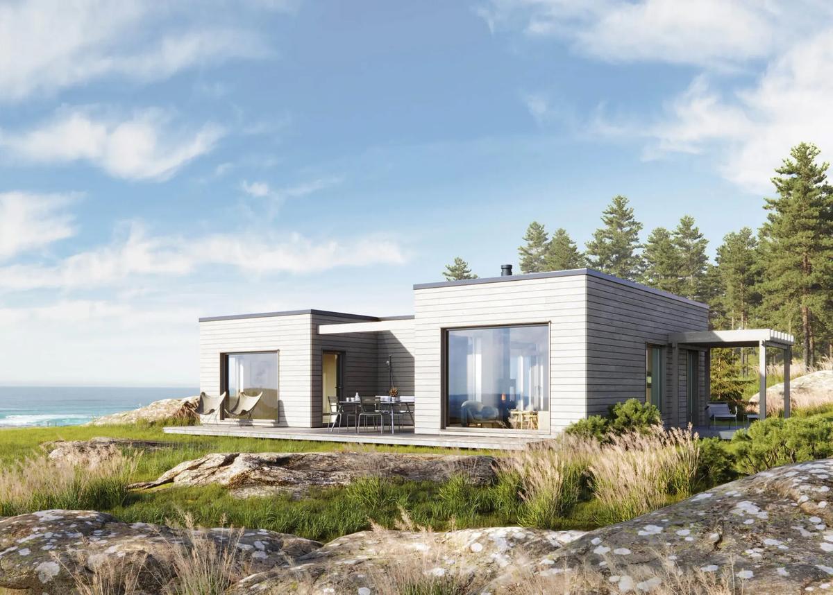 Hytte ved sjøen | Inspirasjon og hyttemodeller | Blink Hus