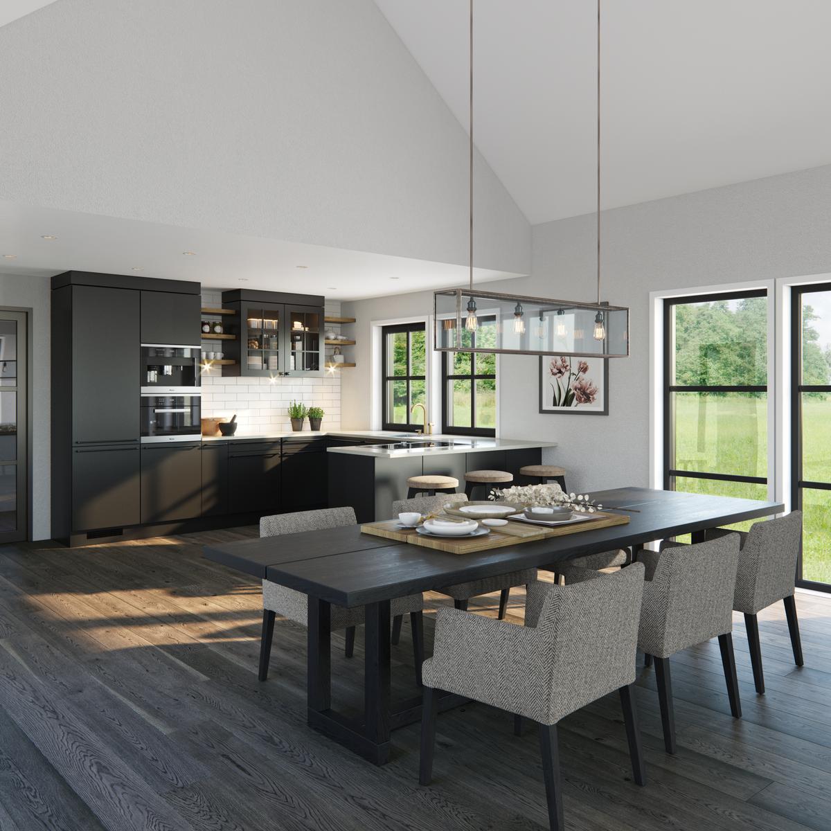 Jarlsberg - Moderne atriumhus | Blink Hus