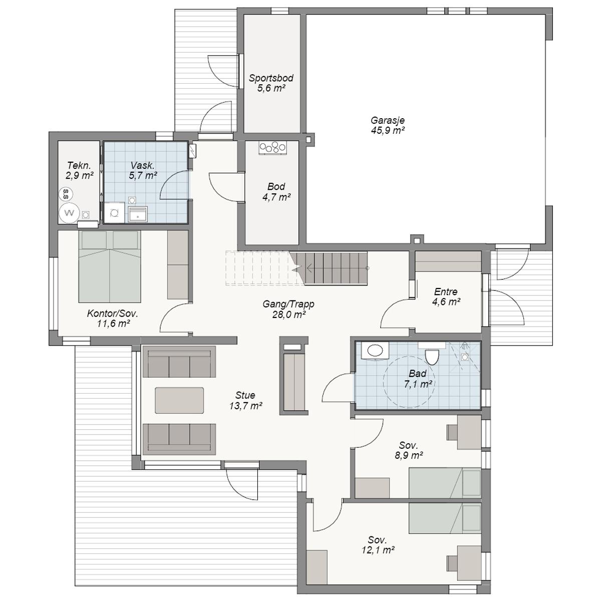 Haugesund - Funkishus | Blink Hus