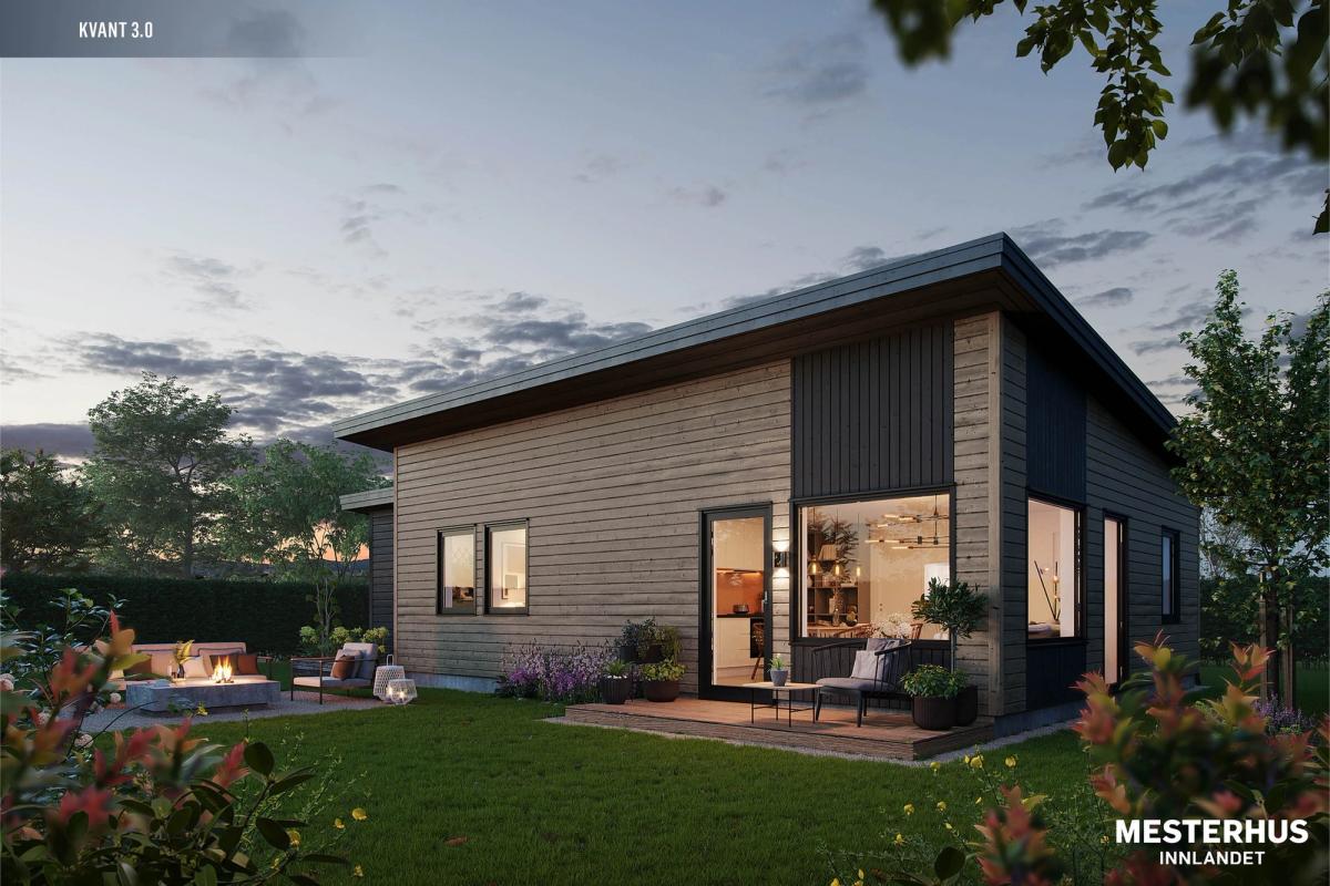 KVANT – Den arealeffektive eneboligen | Mesterhus