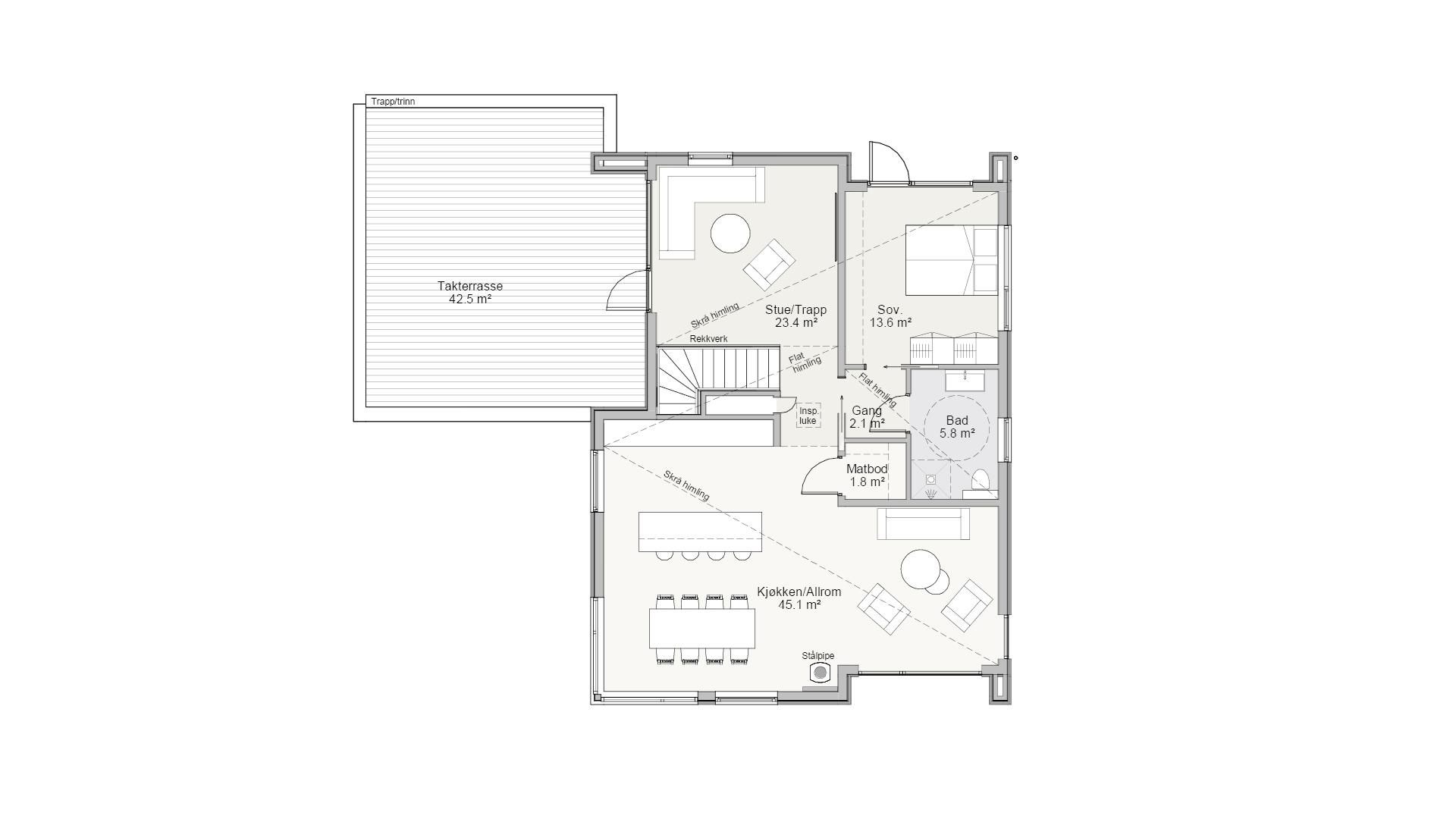 Harmoni moderne hus | Mesterhus