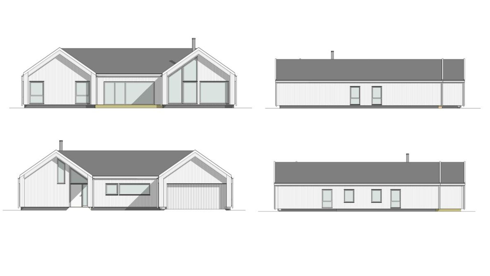 Samspill - moderne atriumshus | Nordbohus