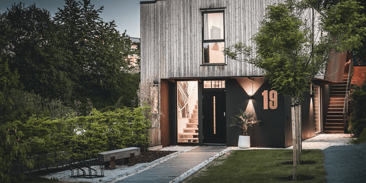 Slik skaper du et innbydende inngangsparti | Nordbohus