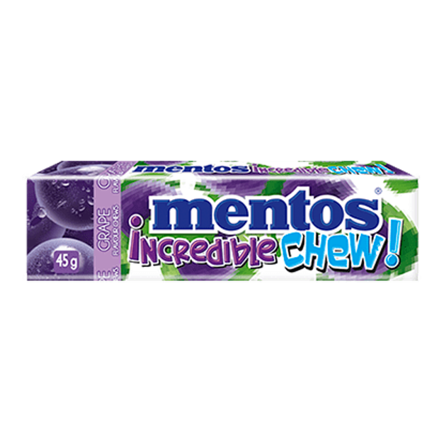 Mentos Incredible Chew Grape | Mentos Malaysia
