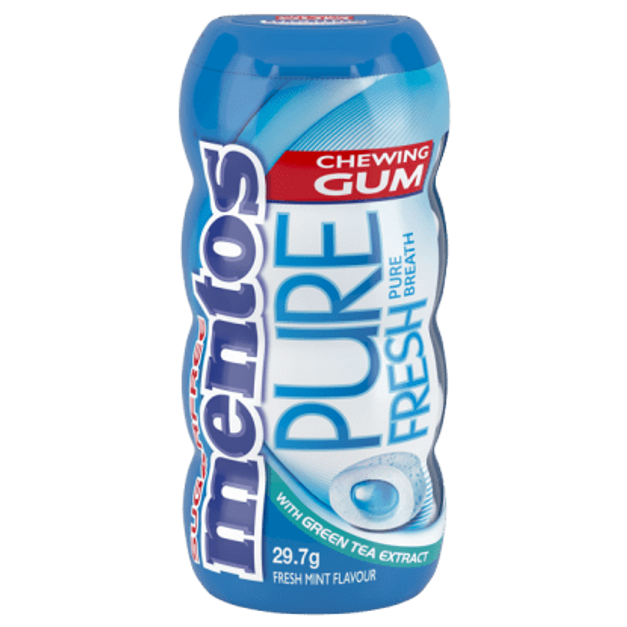 Mentos Pure Fresh Gum Fresh Mint Pocket Bottle | Mentos Malaysia