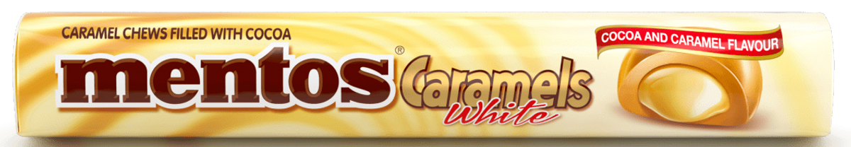 Mentos Caramels - White | Mentos Malaysia