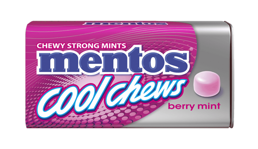 Mentos Cool Chews - Berry Mint | Mentos Malaysia