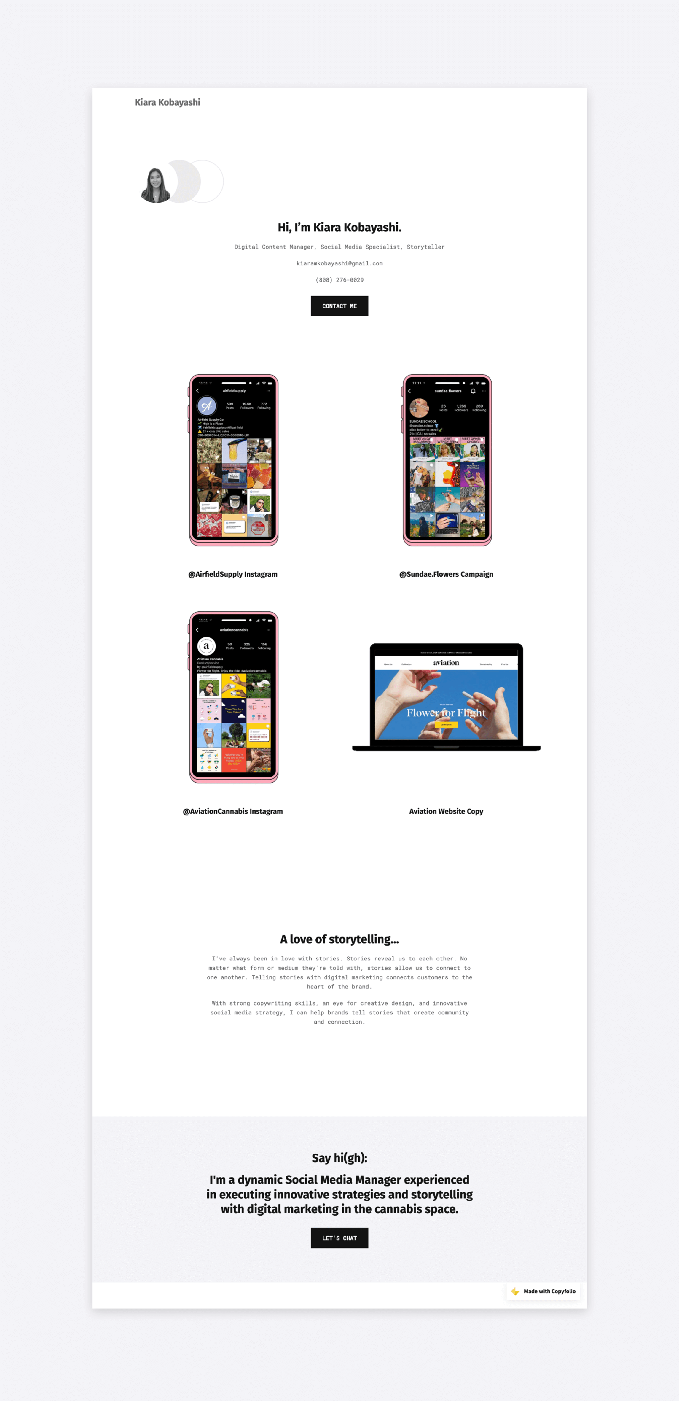 18 Marketing Portfolio Examples to Get You Inspired