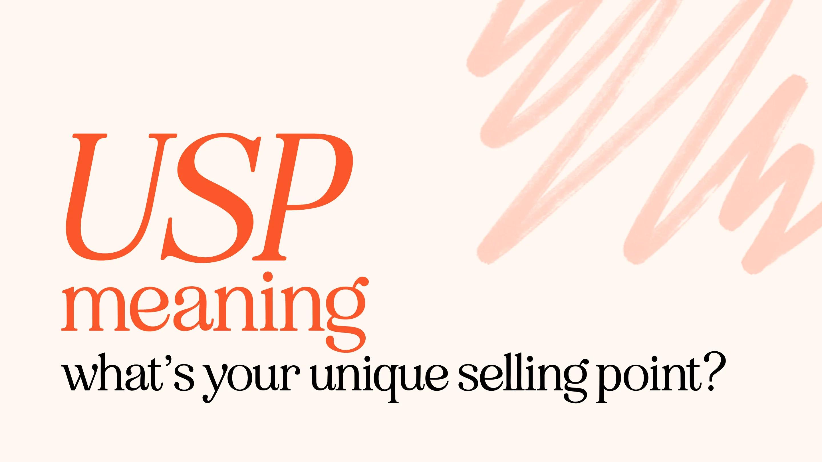 USP Meaning: What's Your Unique Selling Point?