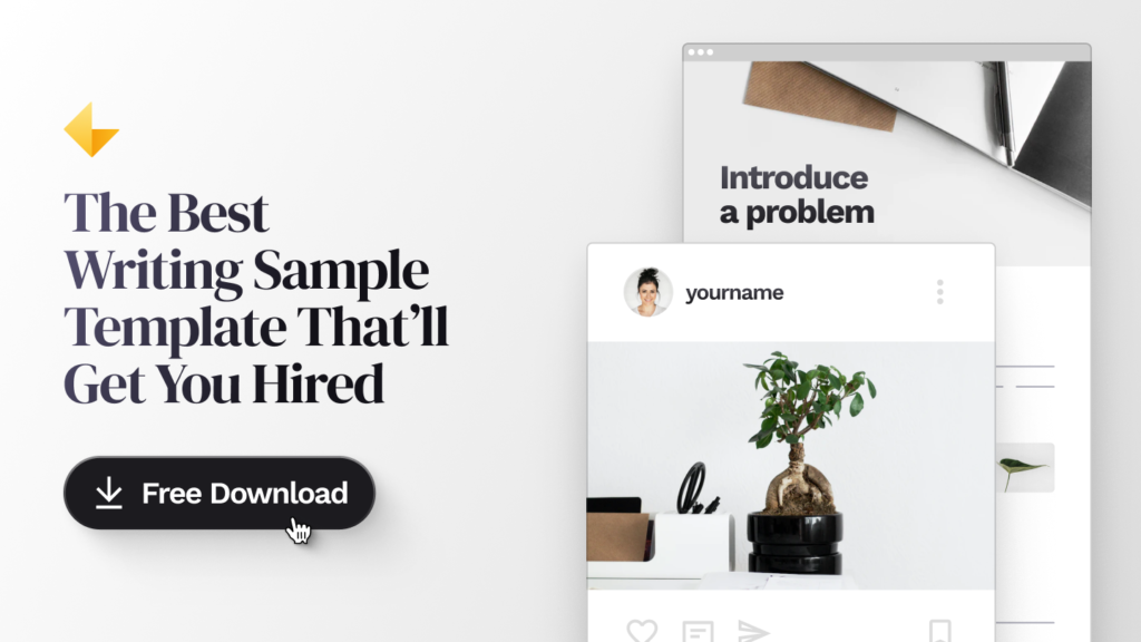 The Best Writing Sample Template That’ll Get You Hired
