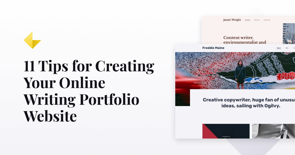 11 Tips for Creating Your Online Writing Portfolio Website