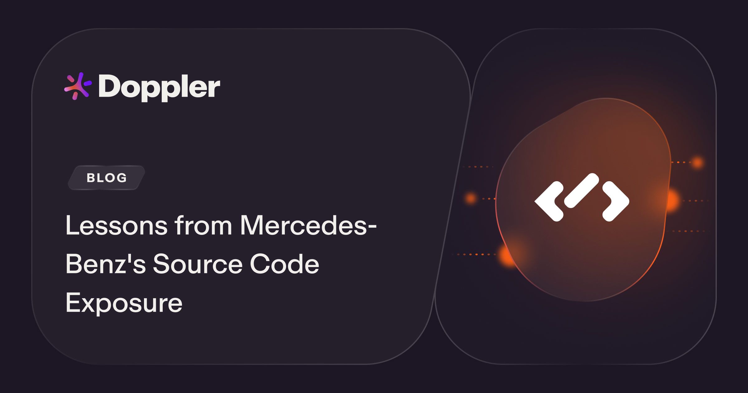 Lessons from the Mercedes-Benz Source Code Exposure