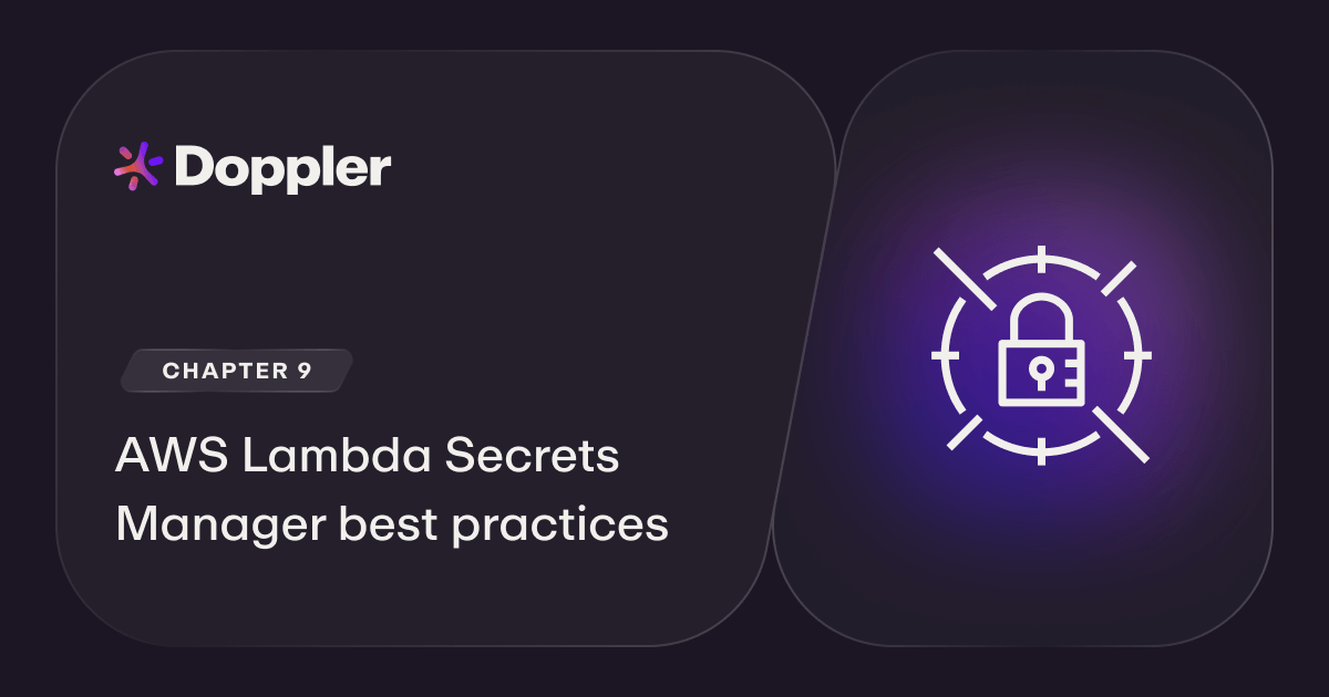 AWS Lambda Secrets Manager best practices