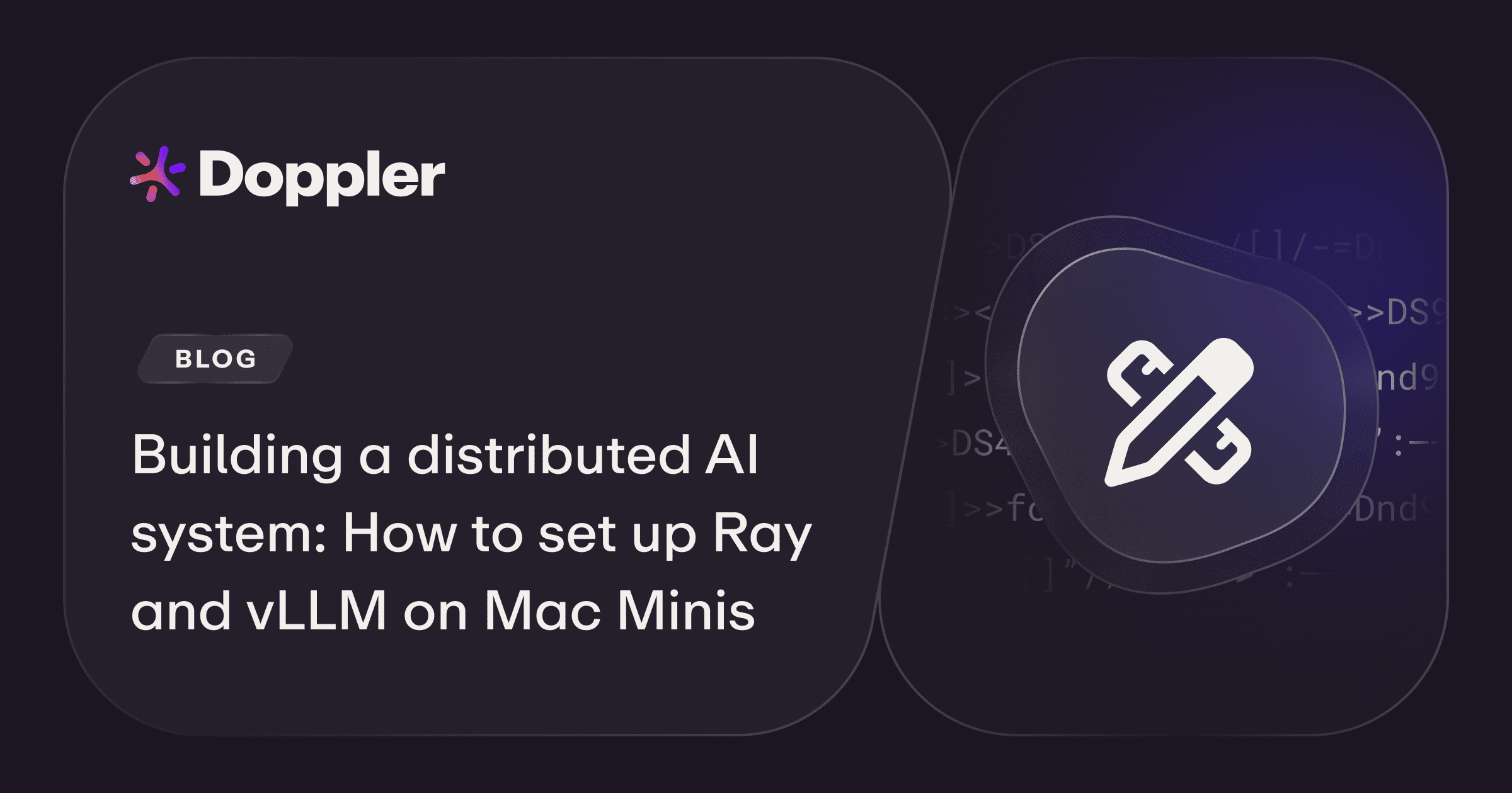 Building a distributed AI system: How to set up Ray and vLLM on Mac Minis