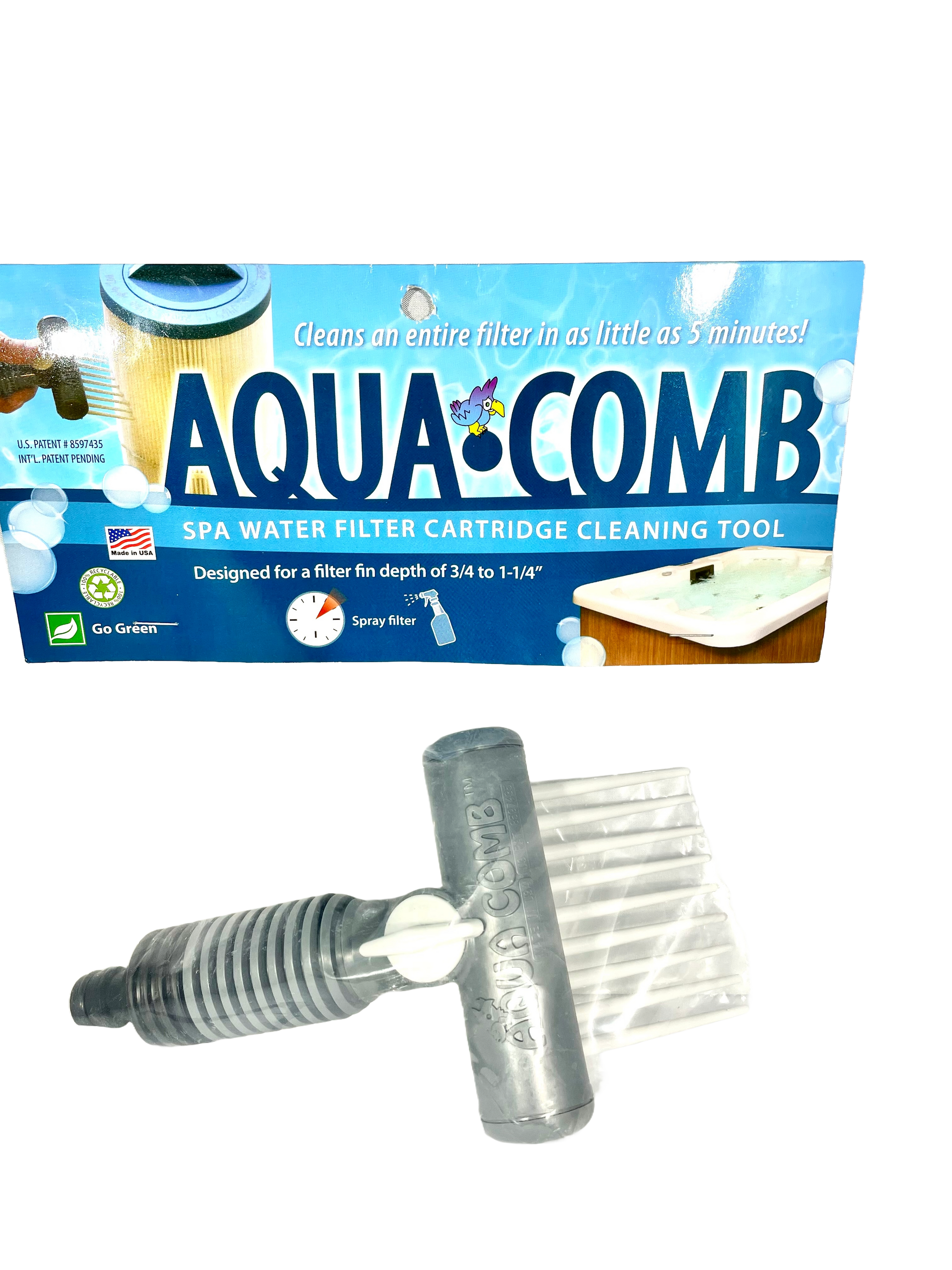 Aqua Comb An Aqua Comb is a flat handheld powerful water sprayer with a ...