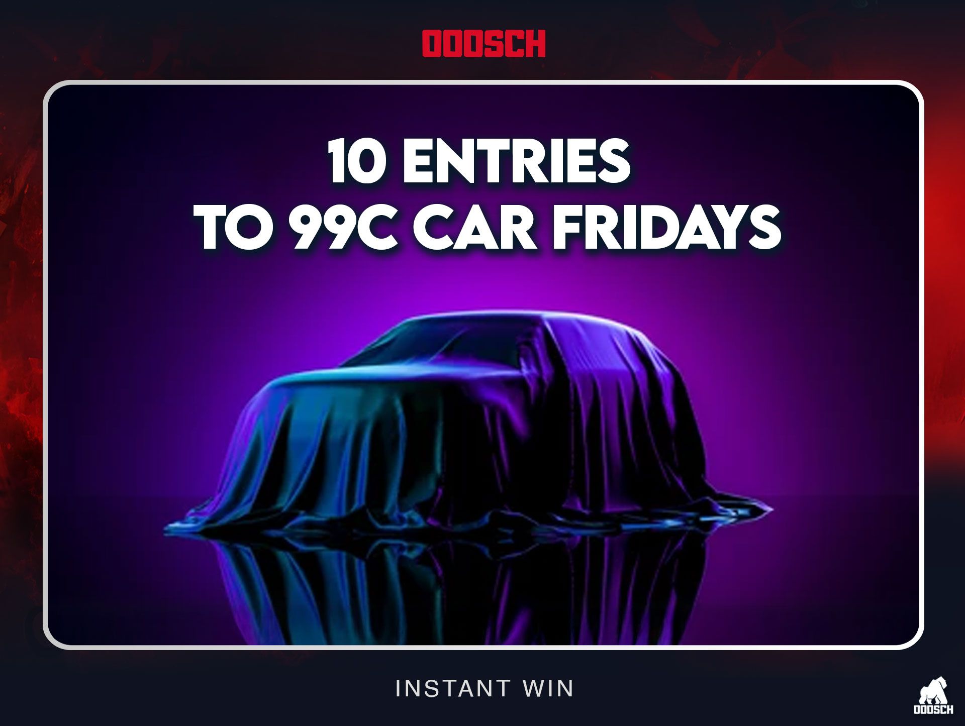 Winner: Brian Fitzgerald – 10 Entries to 99c Car Fridays – Ticket ...