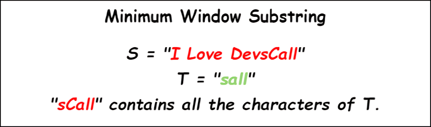 Minimum Window Substring in Python | DevsCall Minimum Window Substring in Python | DevsCall