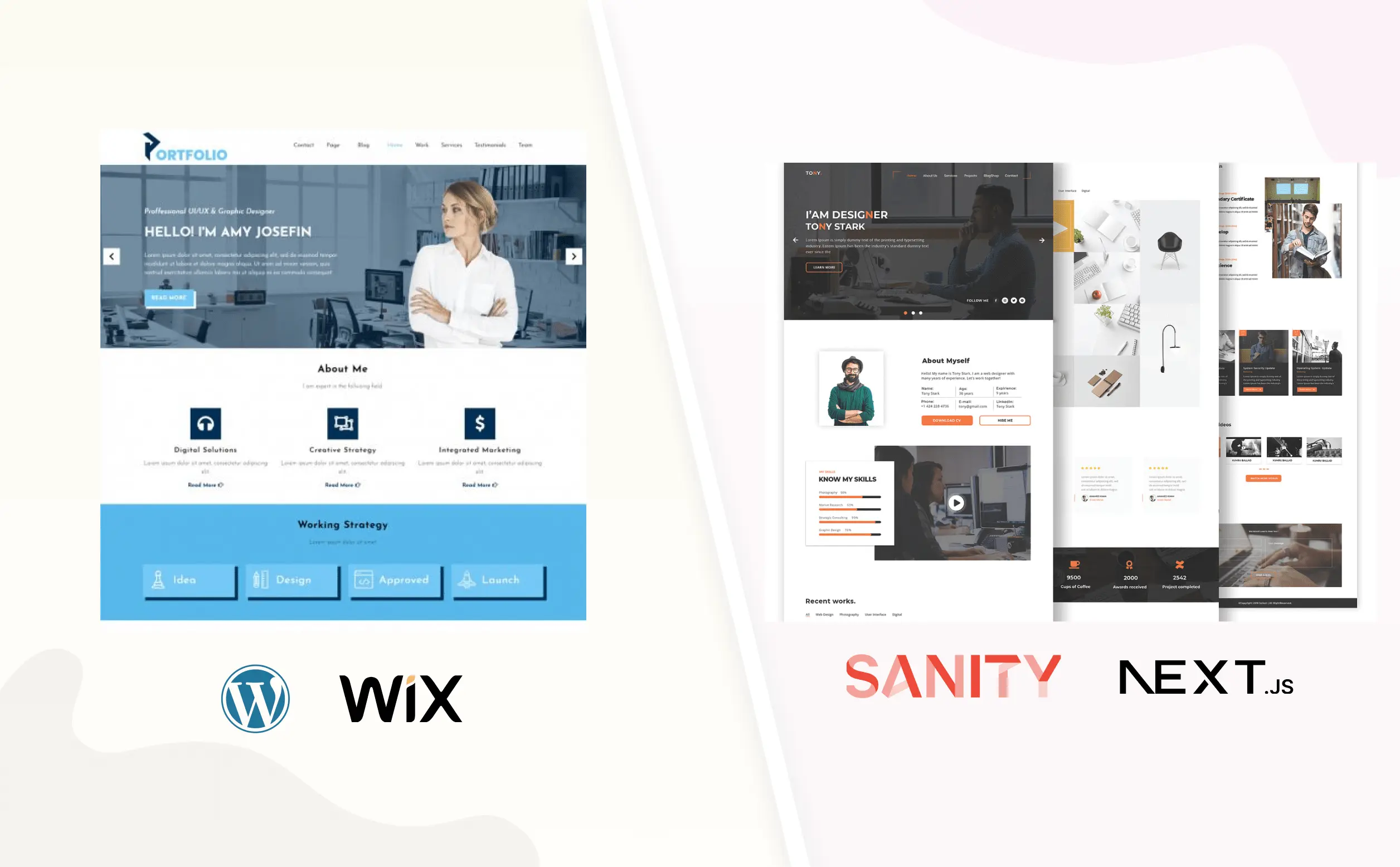 Next.js & Sanity CMS for Portfolios: Beyond Wix & WordPress - TechStaunch