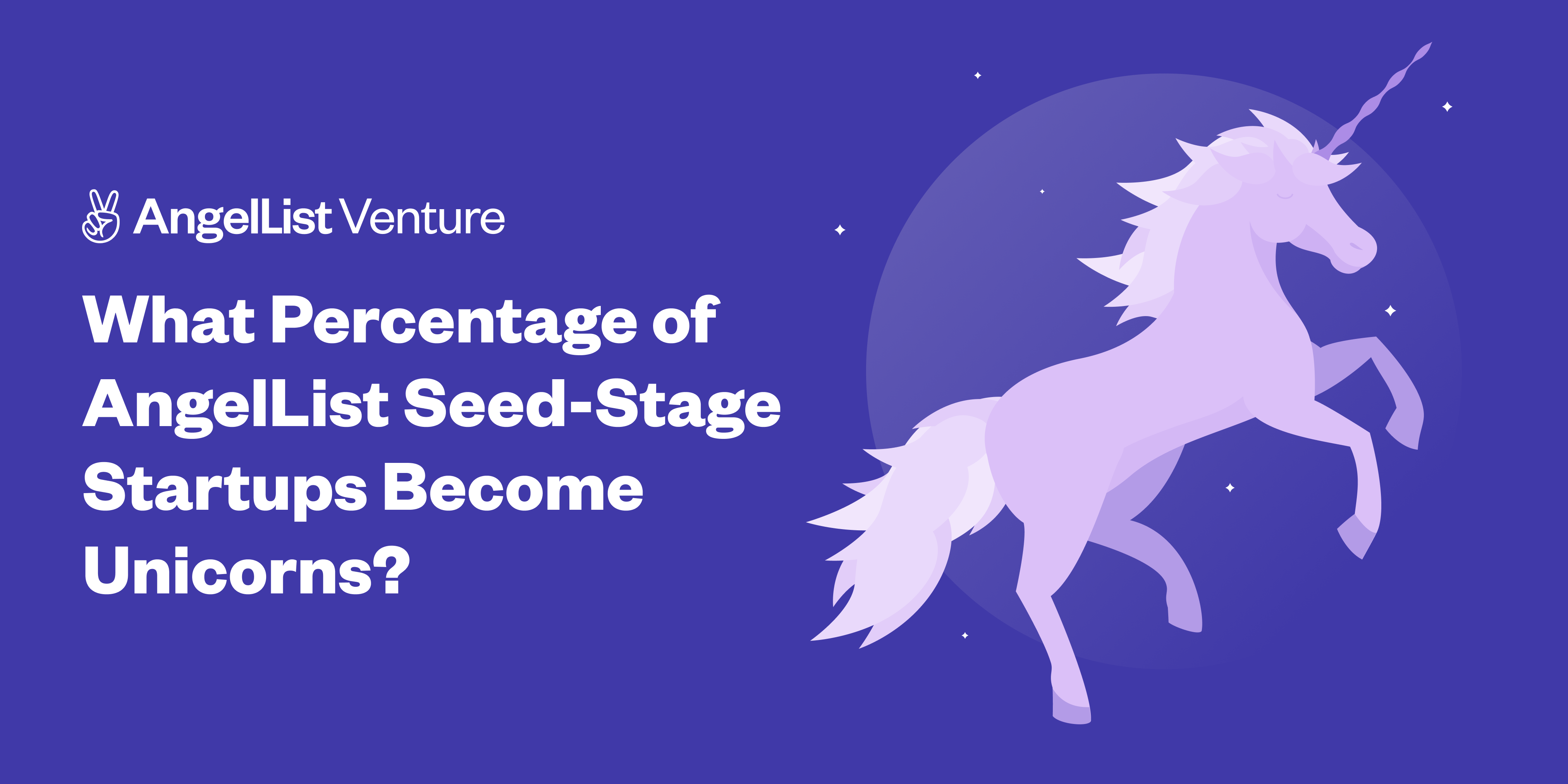 What Percentage of AngelList Seed-Stage Startups Become Unicorns ...