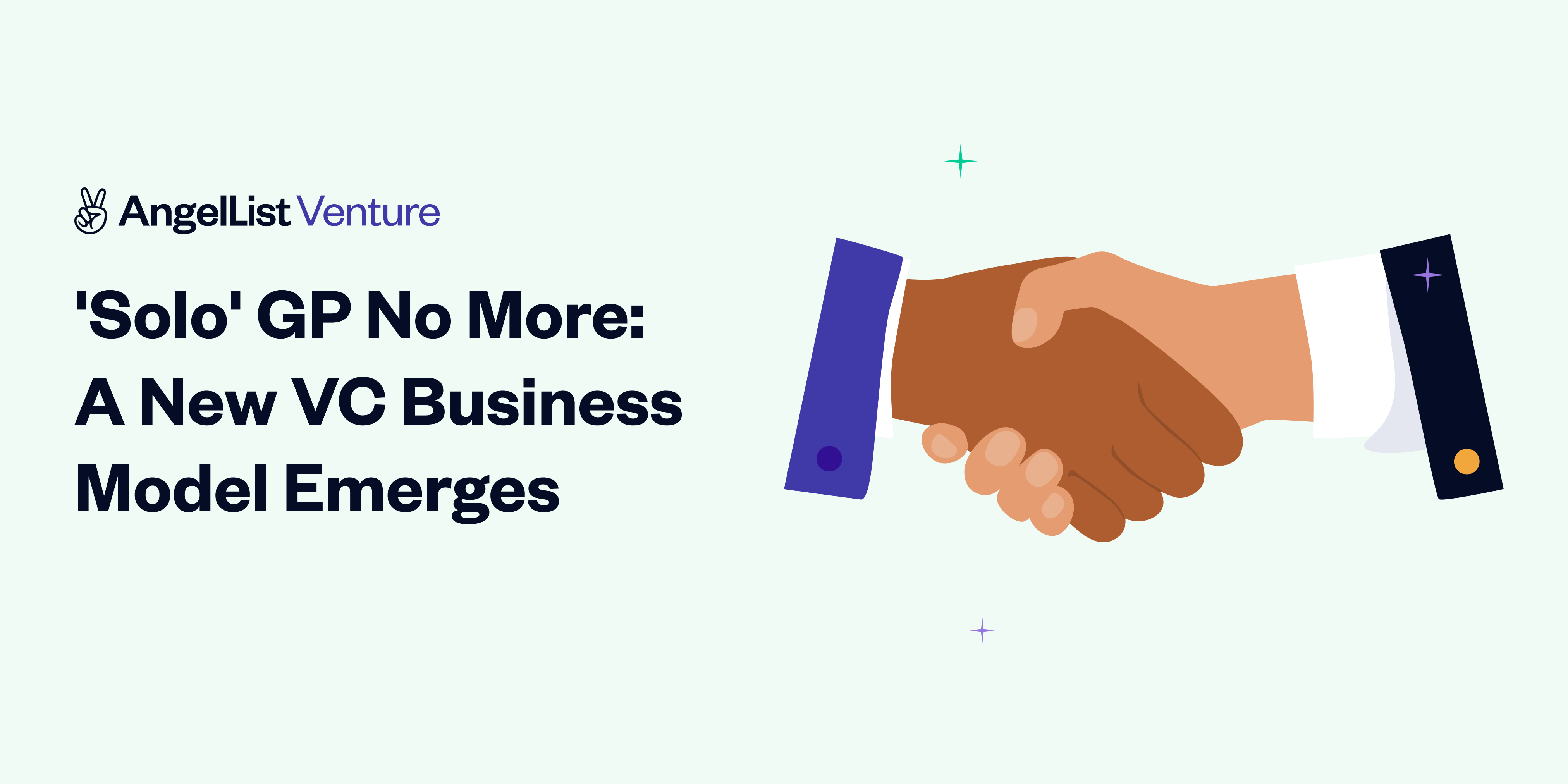 ‘Solo’ GP No More: A New VC Business Model Emerges | AngelList
