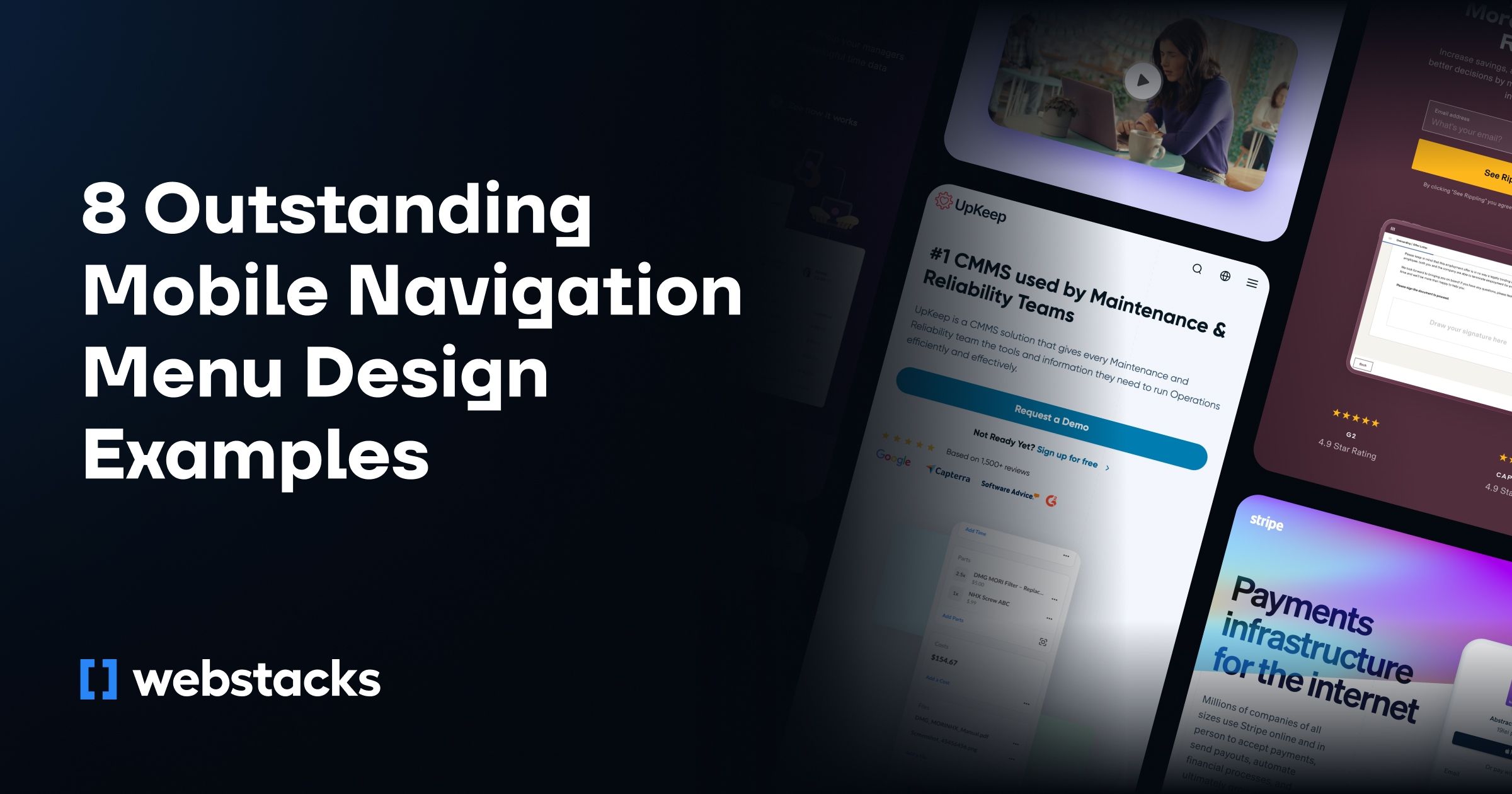 8 Best Mobile Navigation Menu Design Examples in 2025