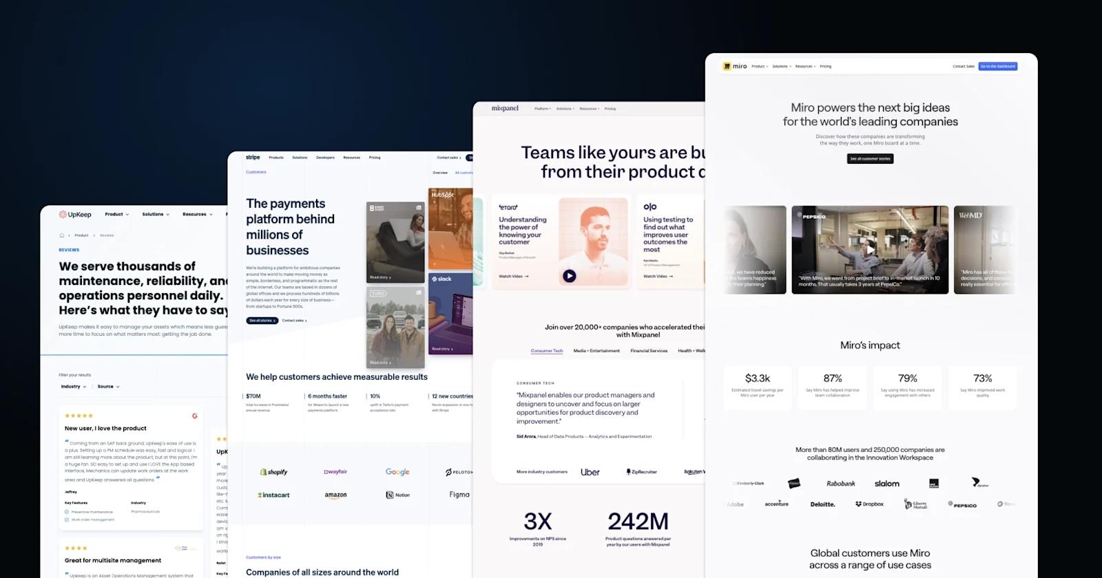 10 Best Customer Testimonials Page Design Examples