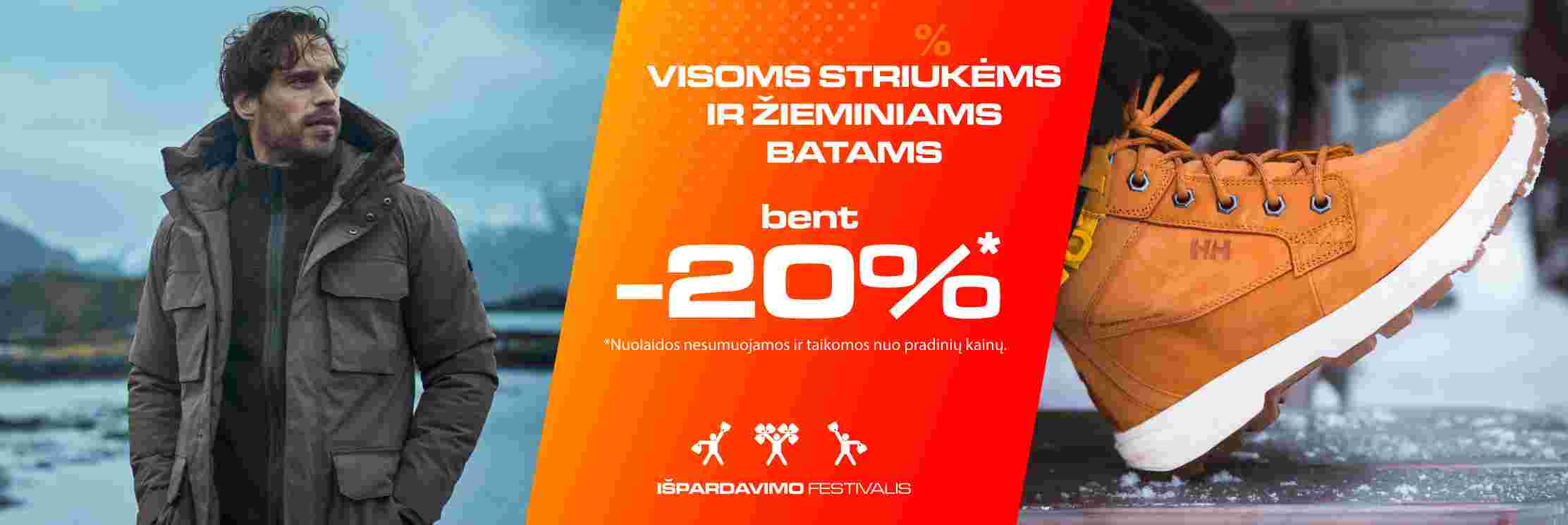 Vyrai striukės | Sportland