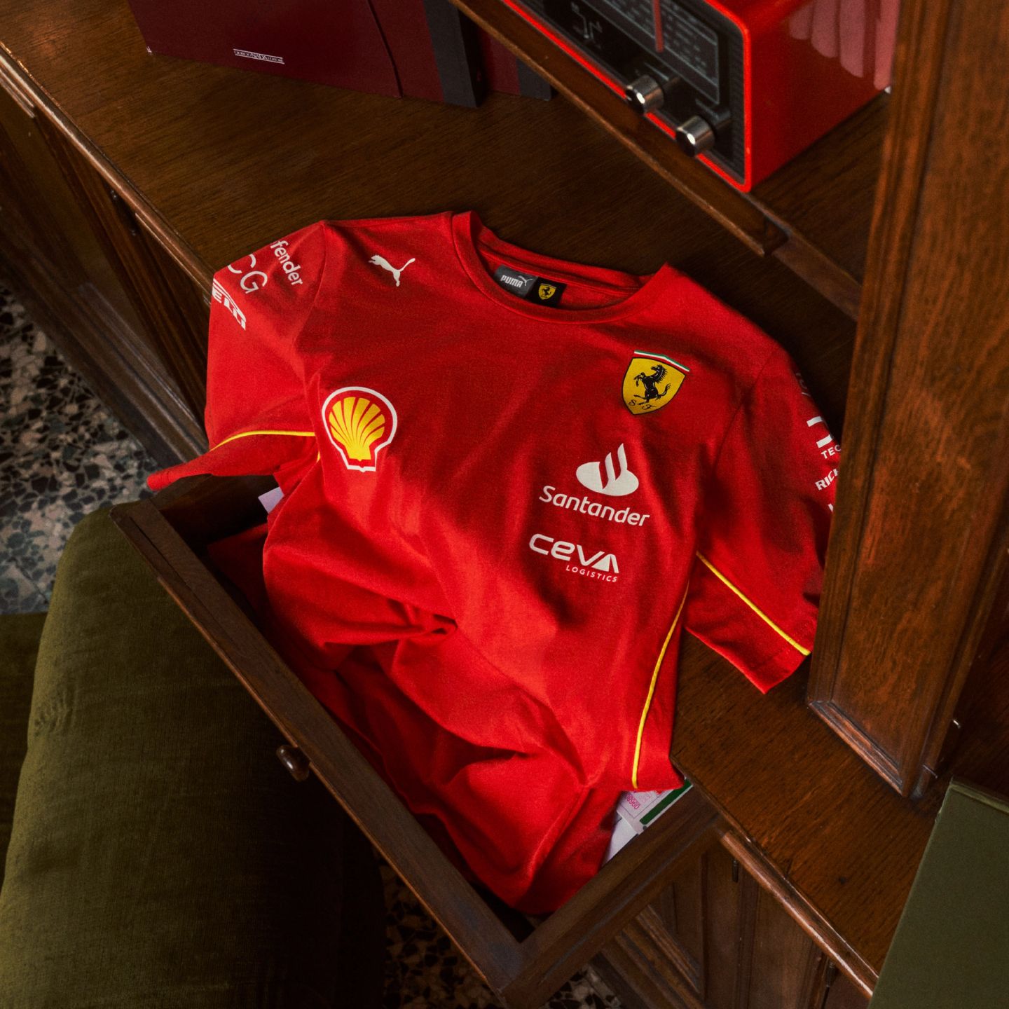 Scuderia Ferrari Team Men's Motorsport Hoodie | PUMA