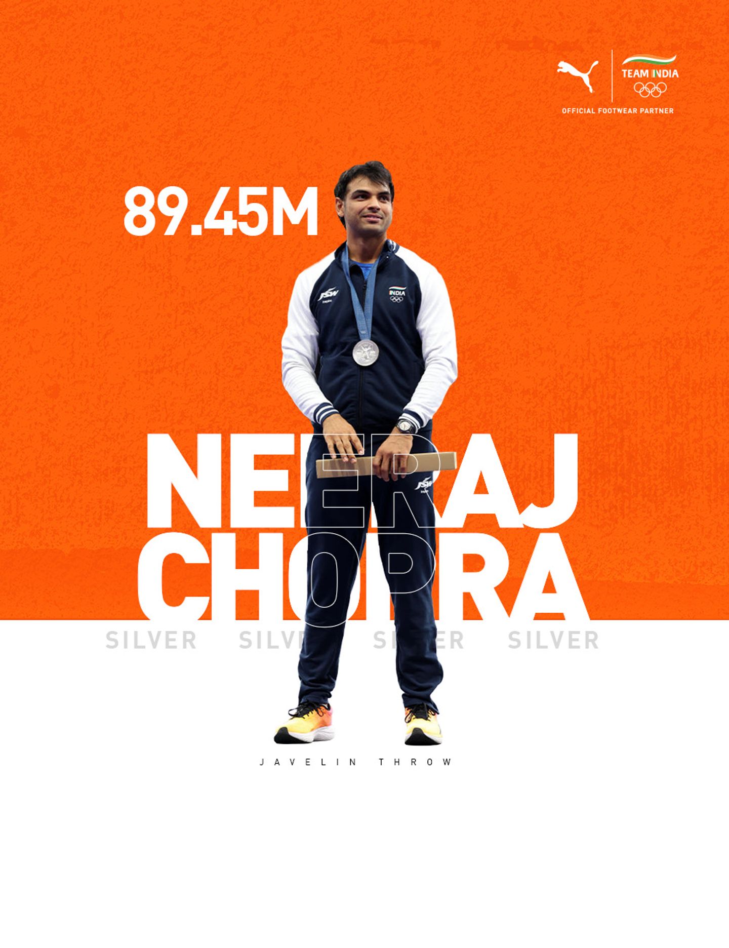 PUMA x Indian Olympic Association: Indian Athletes at Paris Olympics 2024