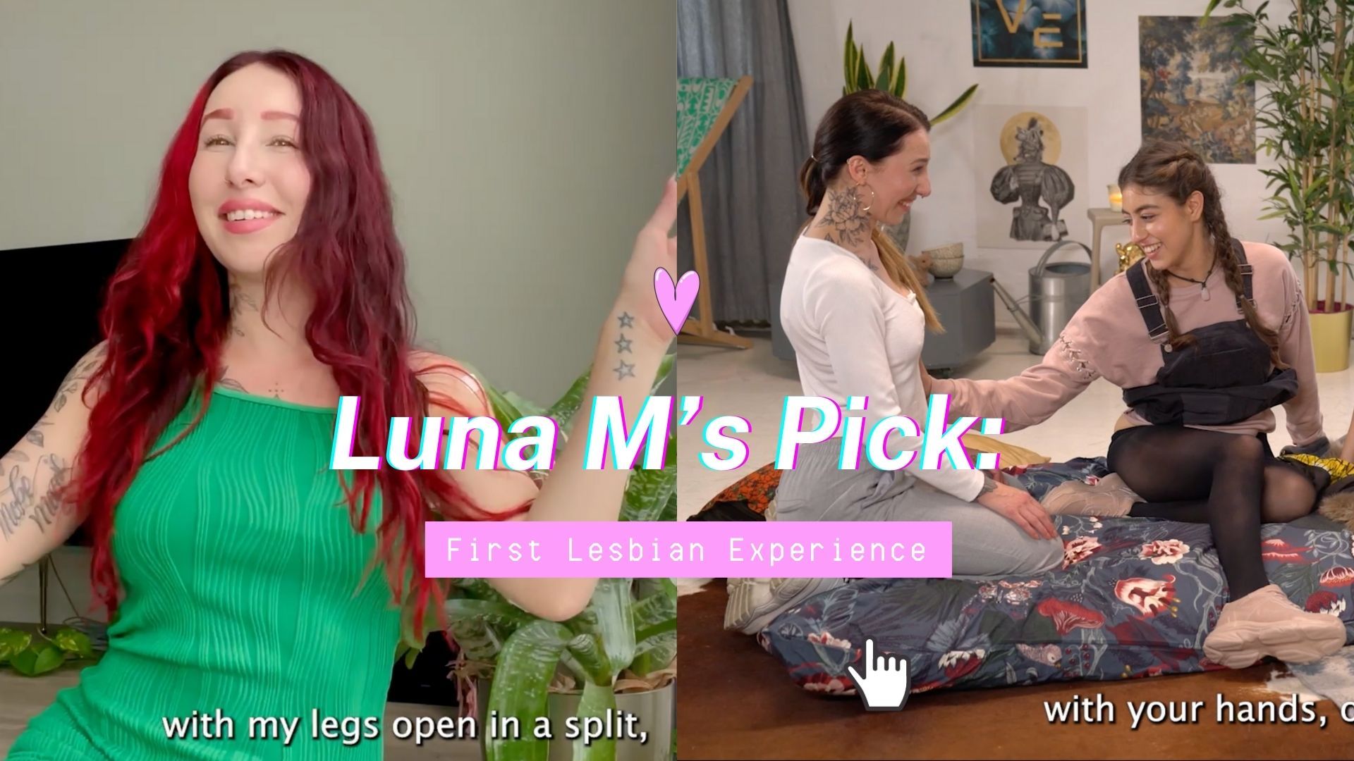 Lunas Pick First Lesbian Experience The Ersties Spot