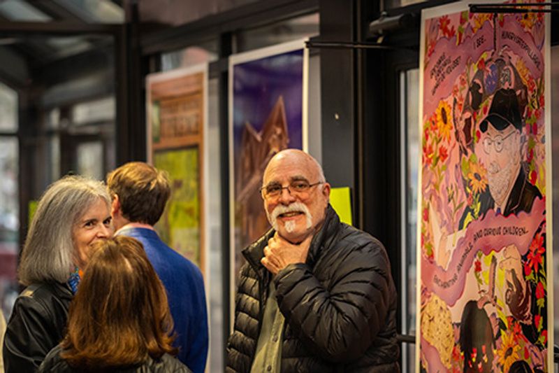 Photo Gallery: Unveiling of the 2024 Poster Series | Syracuse Poster ...