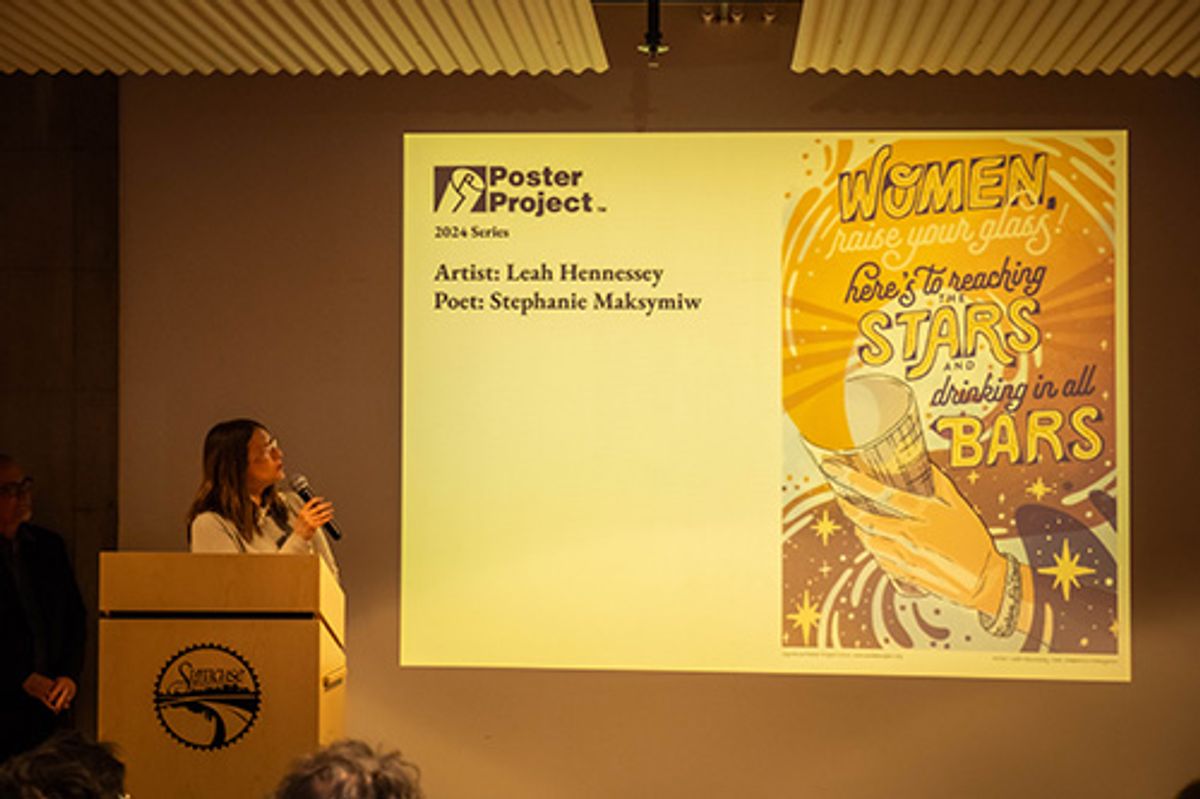 Photo Gallery: Unveiling of the 2024 Poster Series | Syracuse Poster ...