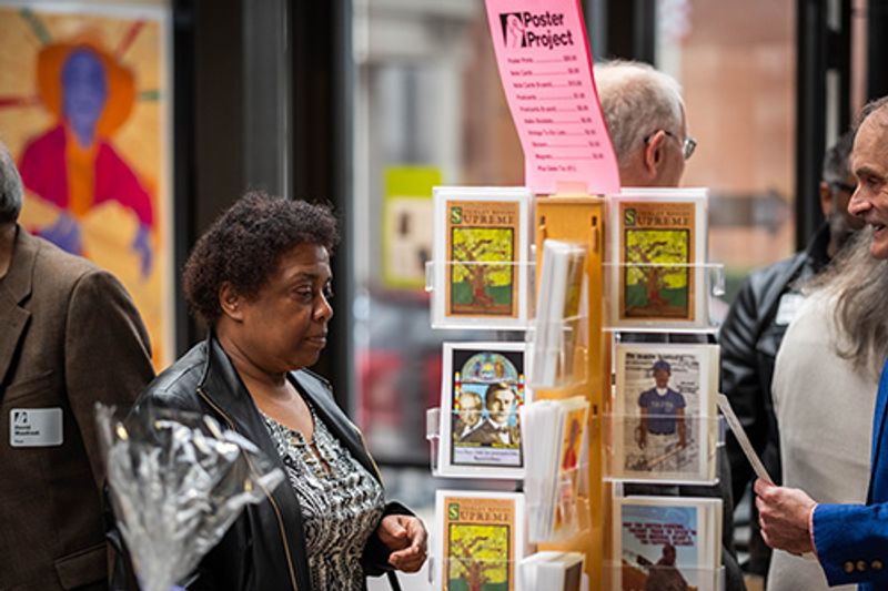 Photo Gallery: Unveiling of the 2024 Poster Series | Syracuse Poster ...