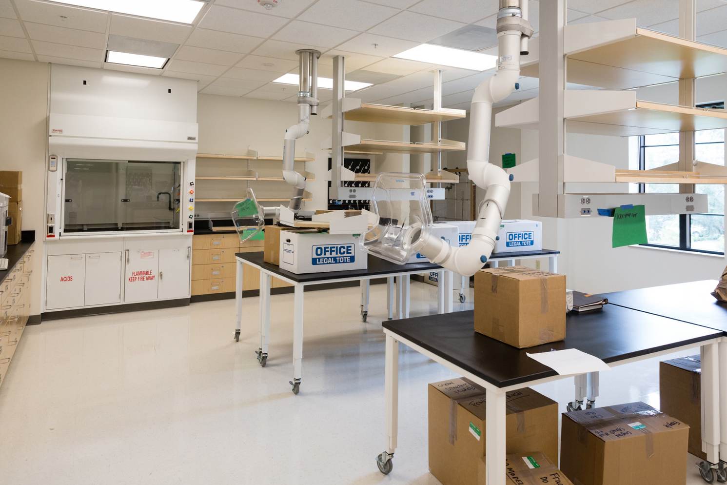 Inside the Bush Science Center at Rollins College