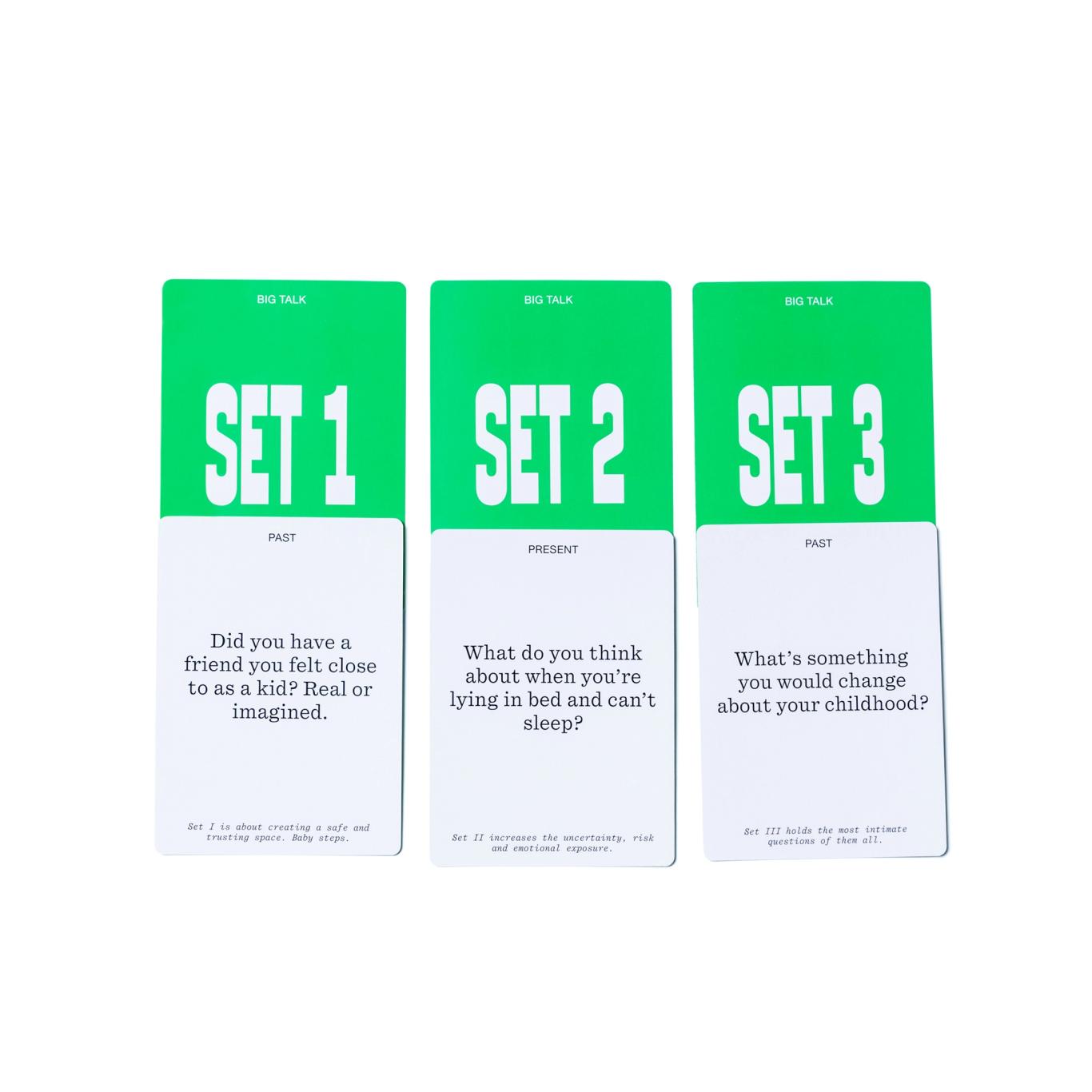 Big Talk Card Game | Self Care Originals