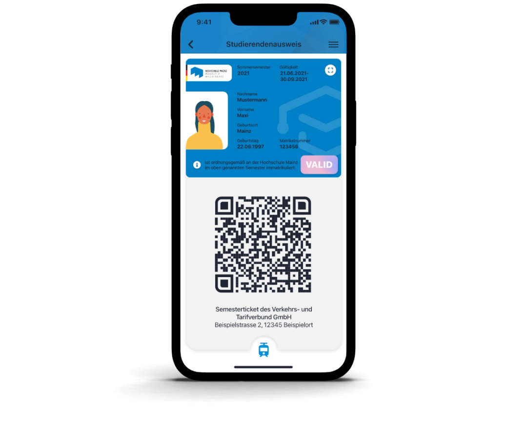 Digital Student ID Card