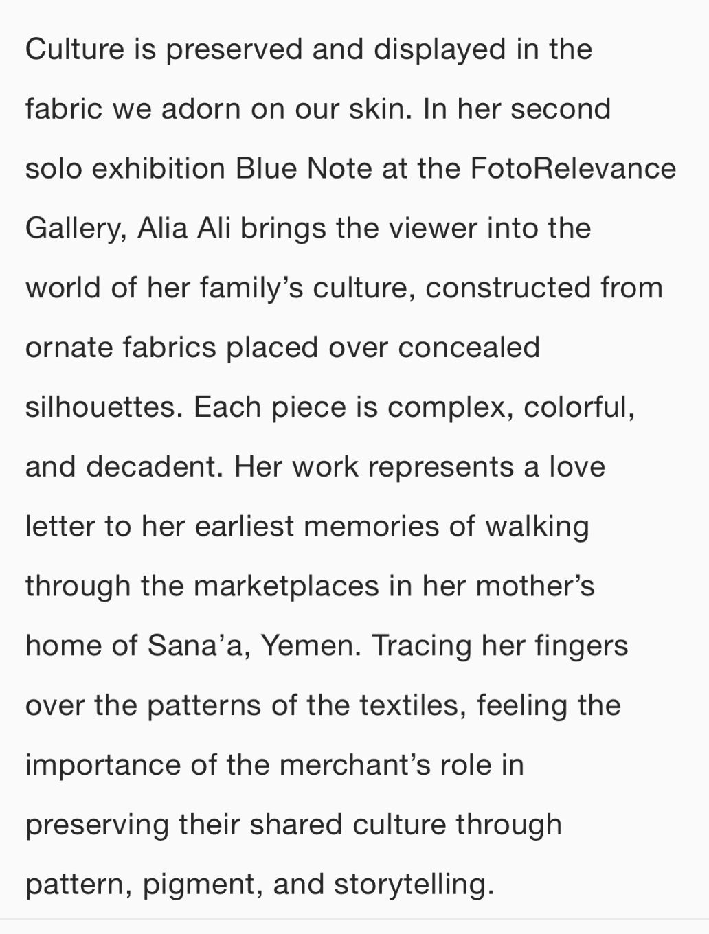 About • Alia Ali