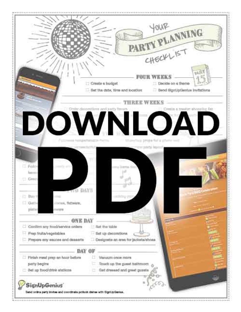 SignUpGenius Resources