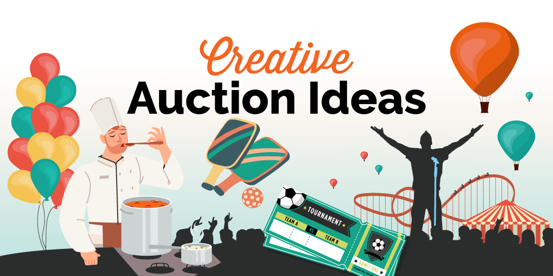 Creative Auction Ideas for Your Next School or Church Fundraiser