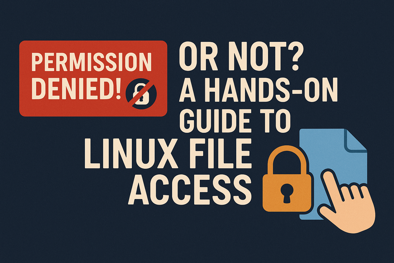 Permission Denied! Or Not? A Hands-On Guide to Linux File Access ...